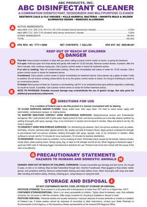 How To Read Disinfectant Labels and Why It Matters - PermaSafe